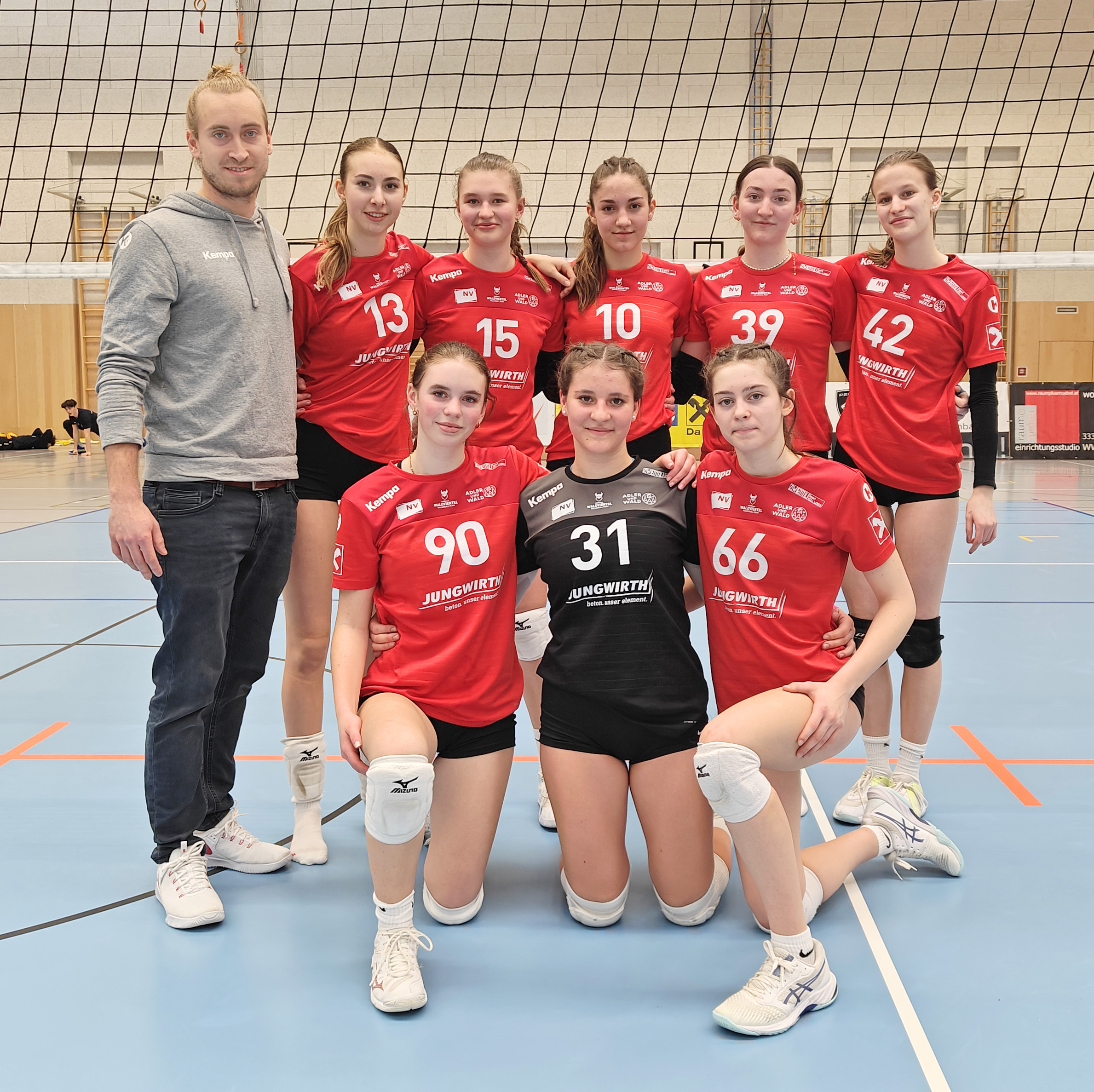 Vier Siege und zwei Niederlagen für URW-Nachwuchs | Niederösterreichischer Volleyballverband